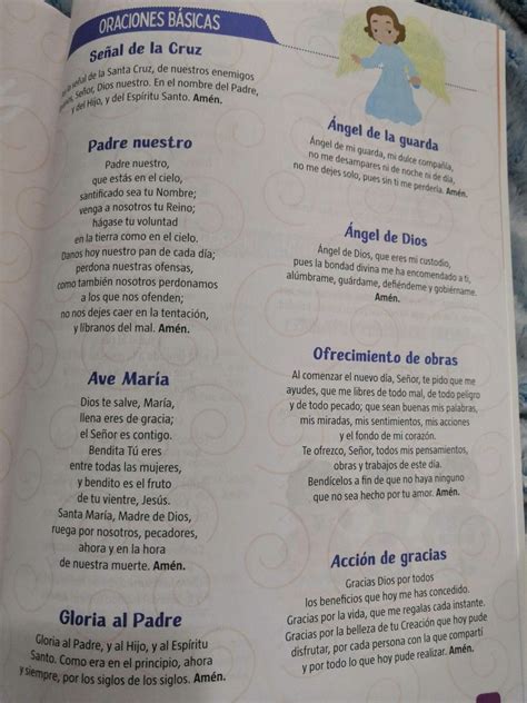 Libro 5 Oraciones Basicas Oraciones Catolicas Basicas Oraciones