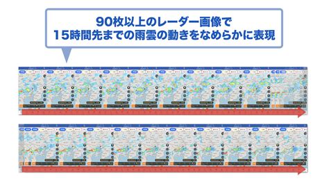 業界初！15時間先までの雨雲の動きを250mメッシュ10分間隔で確認できる新雨雲レーダーを「ウェザーニュース」アプリで提供開始