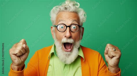 Funky Crazy Grandpa Hands Raised Up See Discount Low Shopping Prices