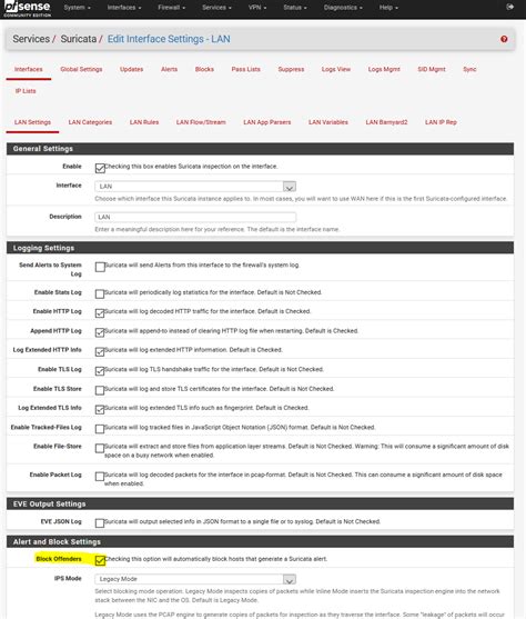 suricata not blocking anything netgate forum