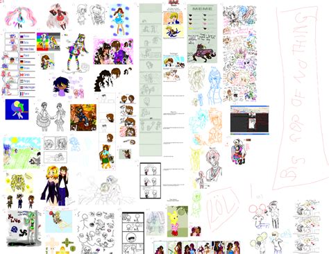 All Of My Dump Squashed Together By Vilshanka On Deviantart