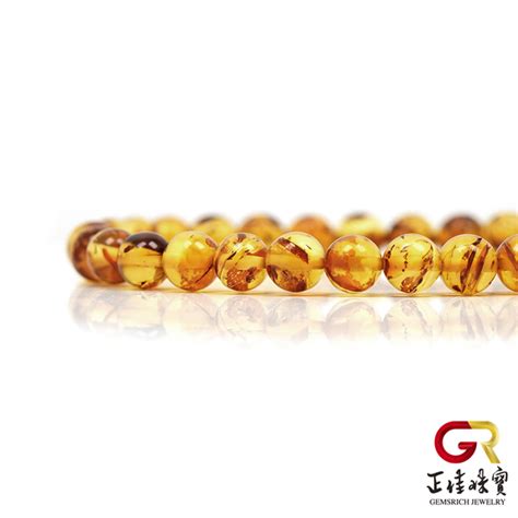 【正佳珠寶】花珀 頂級金透花珀 58 62mm 金花珀手珠｜日本彈力繩 其他珠寶品牌 Yahoo奇摩購物中心
