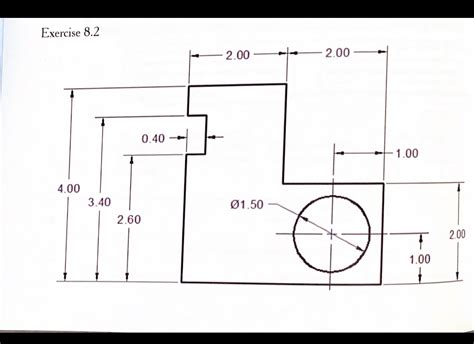 Solved Please Create An Autocad Drawing Of The Picture Above Chegg