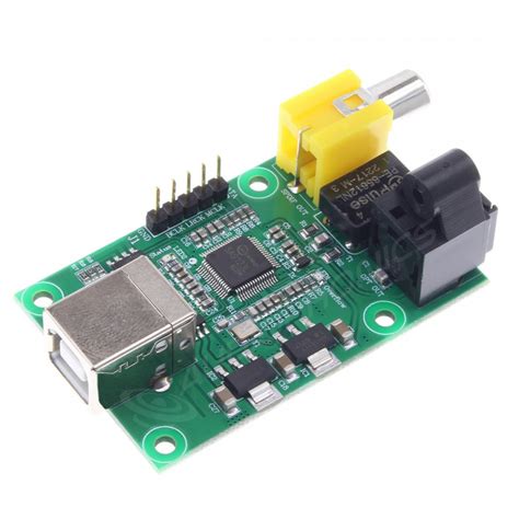 Digital Interface Module Usb To Spdif Coaxial Optical I2s Sa9123 24bit 192khz Audiophonics