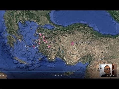 Numinosum Teologia AS SETE IGREJAS DO APOCALIPSE NO MAPA