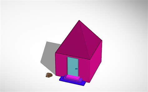 3d Design дом Tinkercad
