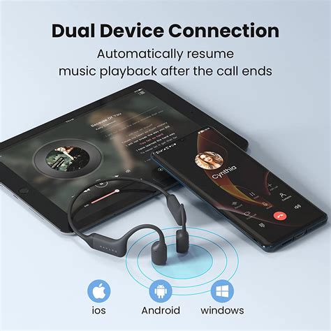 Haylou Purfree BC01 Bone Conduction Bluetooth 5.2 QCC3044 IP67 ...