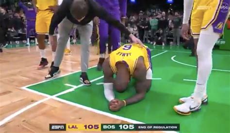 Lakers Lebron James Reaction To Missed Call Became Funny Meme