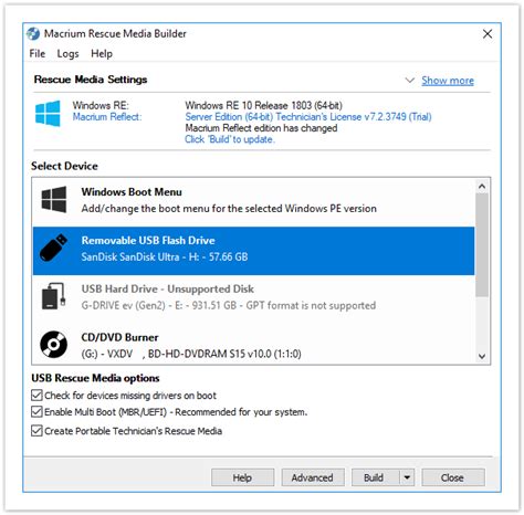 New Macrium Reflect Updates Windows 10 Forums
