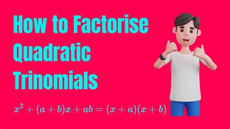 Skyrocket Quadratic Trinomial Skills Killer Easy Tips 6