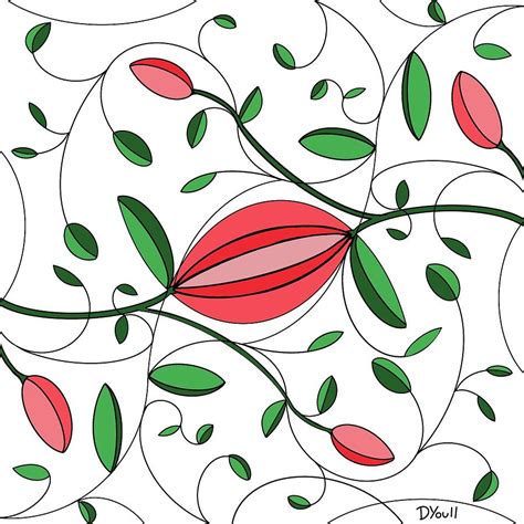 Garden Party Digital Art By Debbie Youll Fine Art America