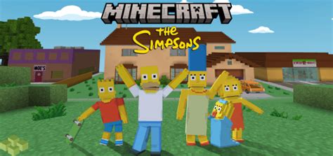 Minecraft The Simpsons Minecraft Map