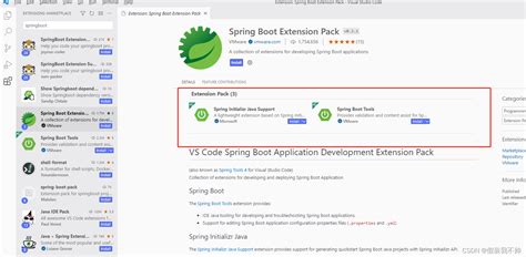vscode 搭建 spring boot 开发环境 不灭的火
