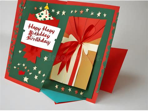 Happy Birthday Celebration Generative Ai Illustration Stock Illustration Illustration Of