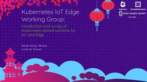 Kubecon China June 2019 Survey Of Kubernetes Related Solutions For
