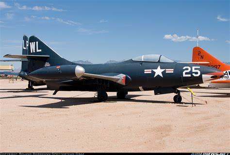 Grumman F9f 4 Panther Usa Marines Aviation Photo 2069674