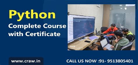 Learn Python Course For Beginners Enroll In Our Course Today Craw