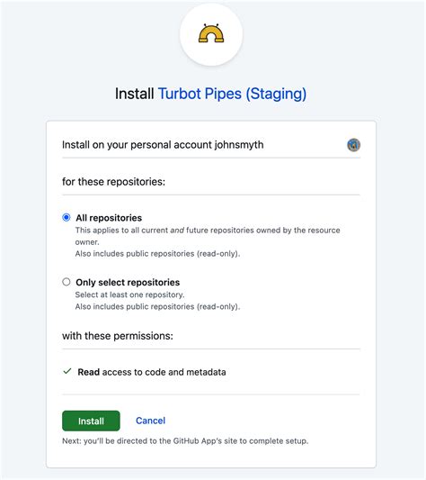 Github Integration Documentation Turbot Pipes
