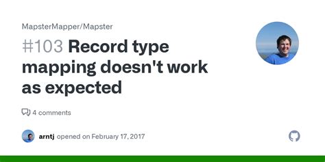 Record Type Mapping Doesnt Work As Expected · Issue 103