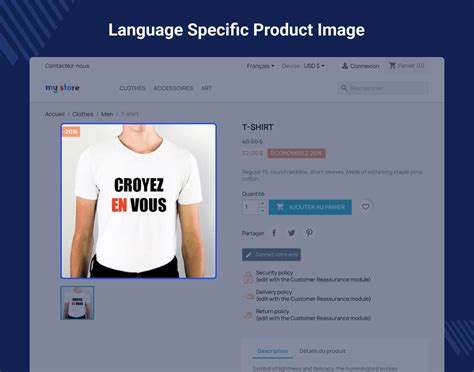 Prestashop Language Specific Product Images Multi Language Images