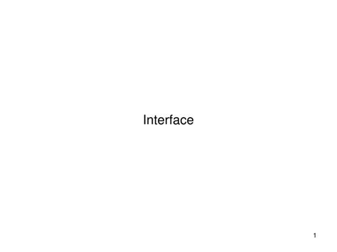 Ppt Interfaces In Java Syntax And Implementation Powerpoint
