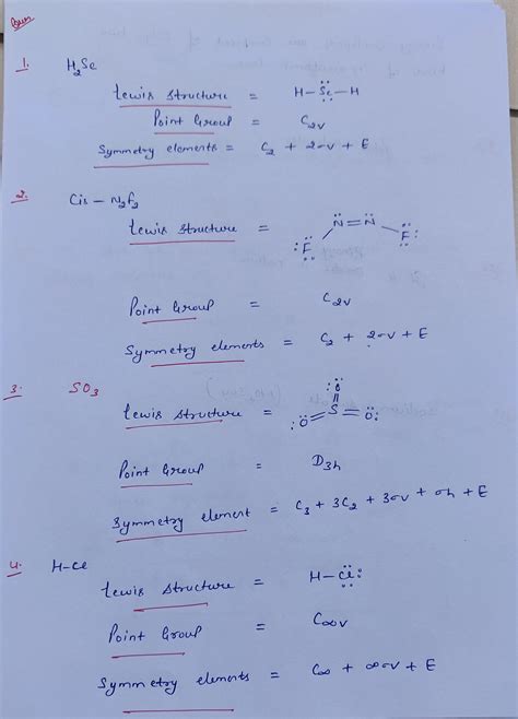 Solved Draw Lewis Structure Using USEPR Theory And Determine Point