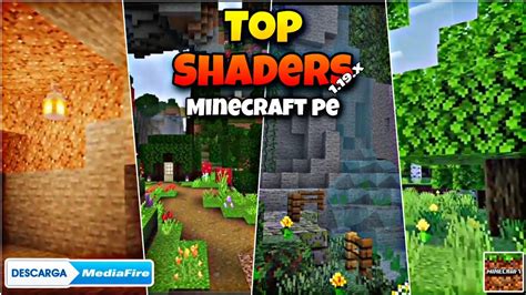 😍top Shaders Realistas Minecraft Pe 1 19 Sin Lag Para Celulares Gama