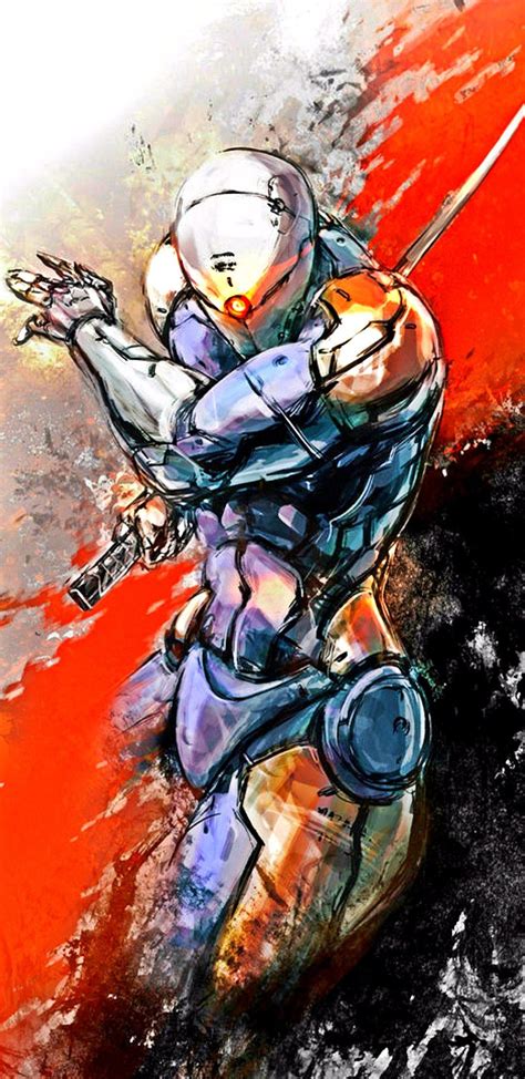 Metal Gear Solid Art Raiden
