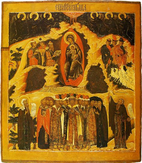 Икона Собор Богоматери и ее загадки