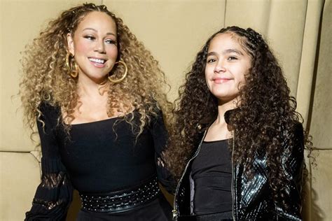 Mariah Careys Daughter Monroe 11 Looks All Grown Up During Night Out