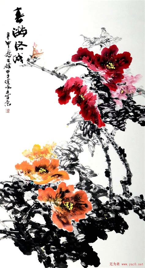 洛阳李进学国画花鸟作品欣赏 花鸟作品 国画欣赏 第5页 无为斋