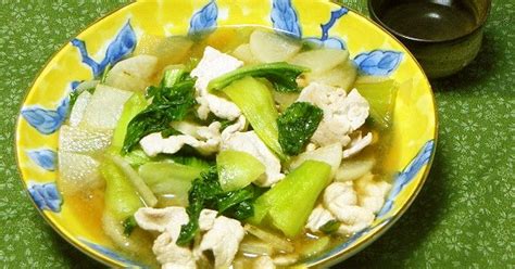大根と青梗菜の炒め煮 By Masayukiz 【クックパッド】 簡単おいしいみんなのレシピが369万品