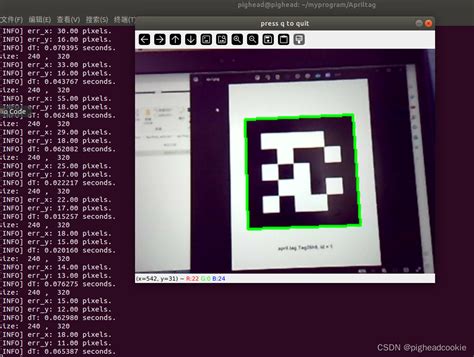 Usb摄像头实时检测apriltag的python代码树莓派可用apriltag Tagstandard41h12 Csdn博客