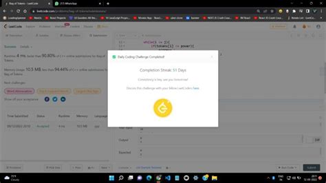 Sushant Shinde On Linkedin 365daysofcode Leetcoding