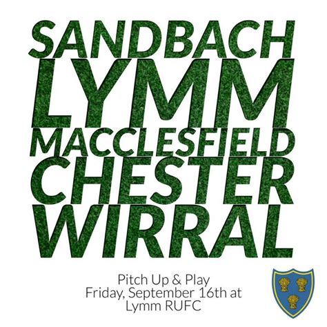 Pitch Up Play Lymm Rfc