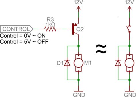 How To Use Transistor As A Switch With Example Circuits