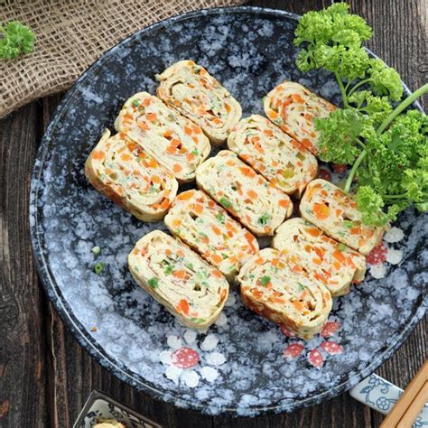 Korean Egg Roll Recipe Gyeran Mari Foxy Folksy Recipe Egg Roll