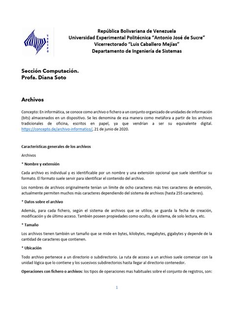 Archivos Tema3 Pdf Archivo De Computadora Puntero Programación De Computadora