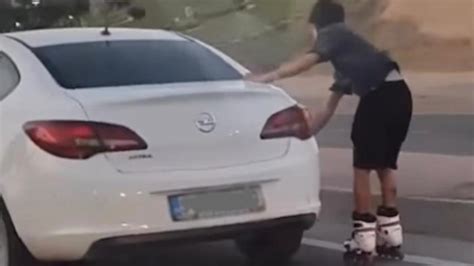Patenli gencin tehlikeli yolculuğu kamerada Son Dakika Haberleri