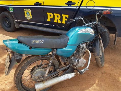 Prf Recupera Motocicleta Roubada Na Br 222 Na Cidade De Brasileira Gp1