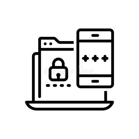 Software Authentication Password Stock Illustrations 2208 Software Authentication Password