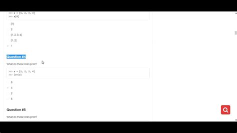 0x03 Python Data Structures Lists Tuples Quiz Youtube
