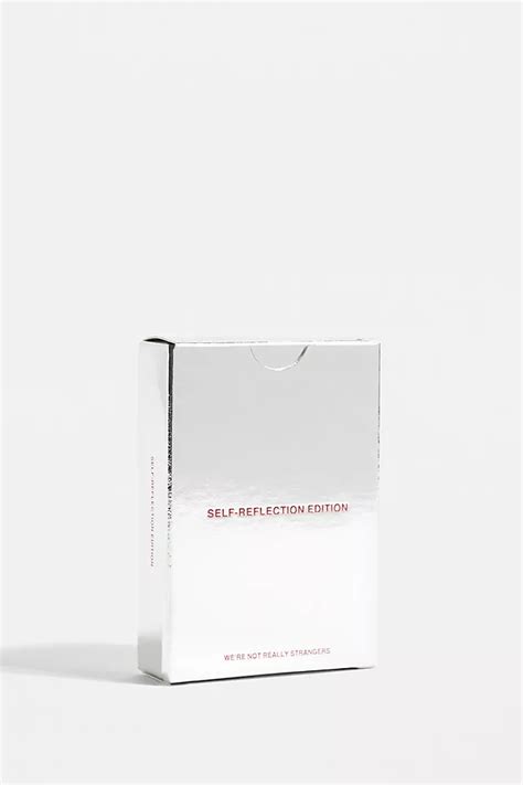 Were Not Really Strangers Self Reflection Edition Urban Outfitters Uk