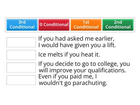 Conditionals Match Up