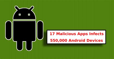 17 Malicious Android Apps Discovered In Google Play Store