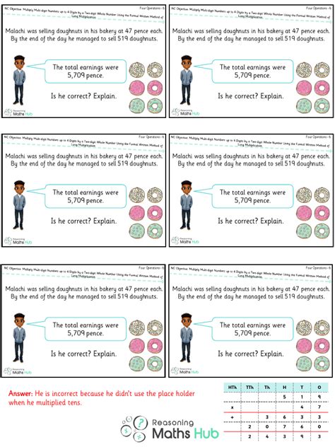 Multiply Multi Digit Numbers Up To 4 Digits By A Two Digit Whole Number