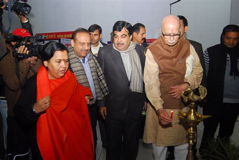 Shri L K Advani Shri Nitin Gadkari Sushri Uma Bharti And Shri