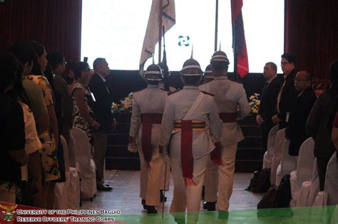 The University Of The Philppines Baguio Rayadillo Unit Led The Entrance