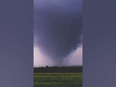 Fat Cone Tornado In Central Oklahoma During A Localized Outbreak Of
