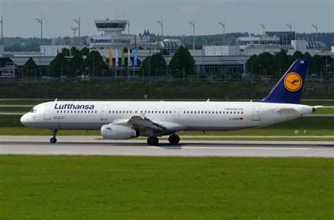 D AIDM Lufthansa Airbus A321 231 Recklinhausen in München gelandet 10